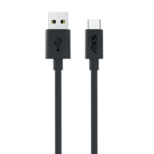 AXS PROCharge USB-C to USB-A Cable (1.2M) | Black